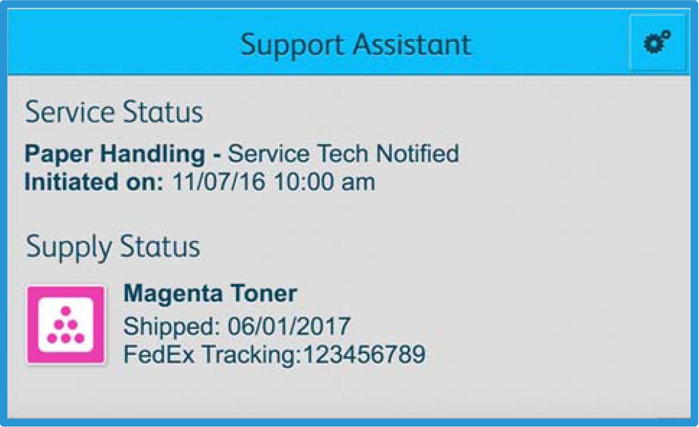 Xerox Support Assistant